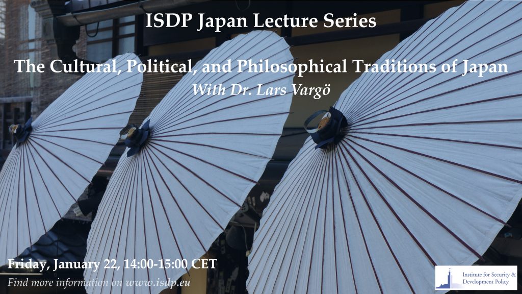 Japan Lecture Series: The Cultural, Political, and Philosophical ...