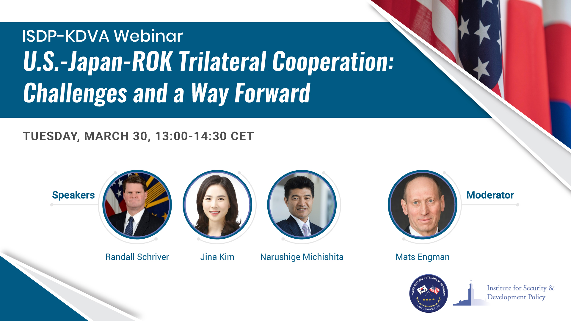 U.S.-Japan-ROK Trilateral Cooperation: Challenges and a Way Forward