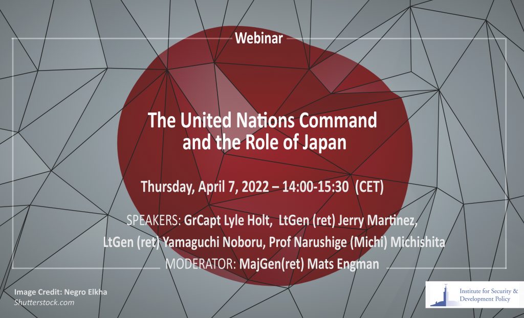 The United Nations Command and the Role of Japan – Recording available ...