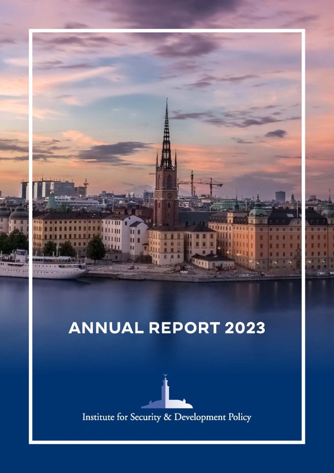 ISDP Annual Report 2023 - Institute for Security and Development Policy