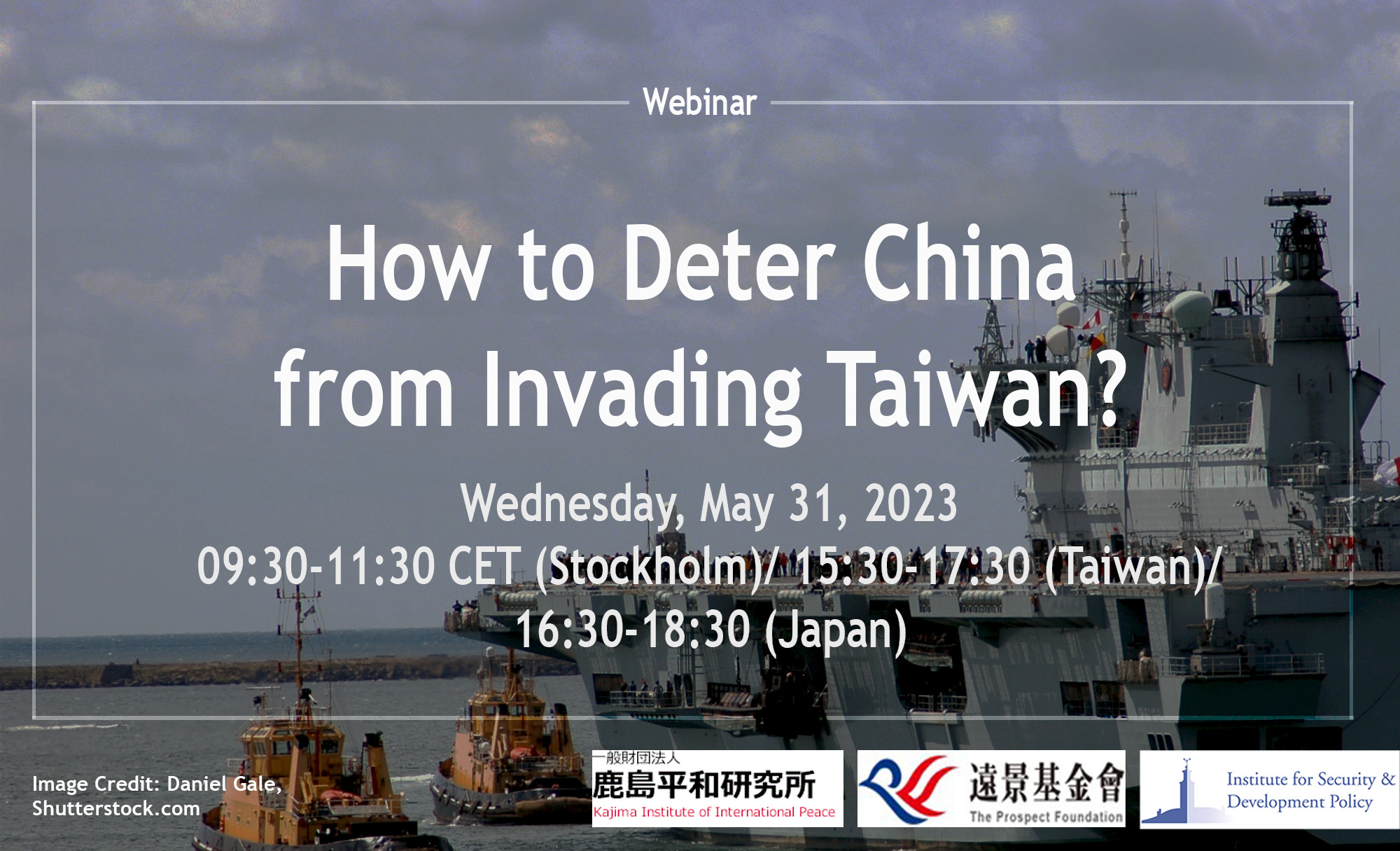 How to Deter China from Invading Taiwan? - Institute for Security and ...